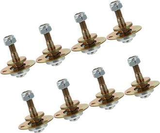 Hemobllo 8 St&uuml;ck Teiliges M&ouml;bel federlager f&uuml;r Schaukelstuhl Eisenplattierte Robuste Lager f&uuml;r Langlebige Stuhlreparatur Installieren Kompatibel mit Schwingst&uuml;