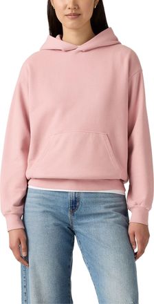 Levi's Damen Heritage Hoodie H225 Garment Dye Zephyr Pink L