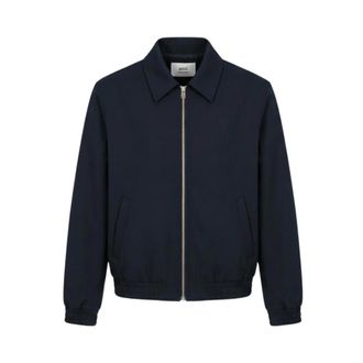 Ami Homme, Vestes, Noir, Taille: 2XL Veste Zipp&eacute;e De Coeur