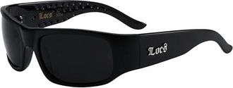 Locs Lunettes de soleil Super Dark 6018, Noir