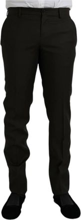 Dolce & Gabbana Homme, Pantalons, Brun, Taille: M Slim-fit Pantalons