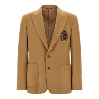 Dolce & Gabbana Portofino Blazer - Homme - Vestes - Beige - Taille: L
