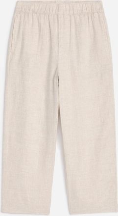 Arket Pull-on-Hose Aus Leinenmischung -Beige