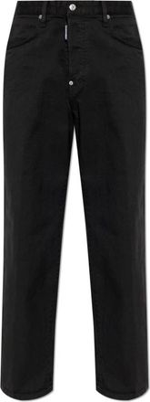 Dsquared2 Homme, Jeans, Noir, Taille: 3XL Baggy Jeans