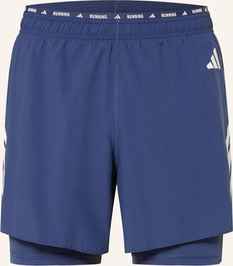 adidas 2-In-1-Laufshorts adi365 blau