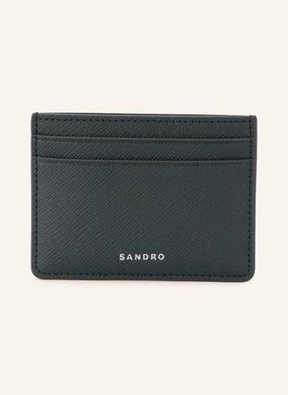 Sandro Sandro Saffiano-Kartenetui gruen