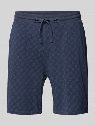 Joop Shorts aus Baumwolle mit Logo-Muster
