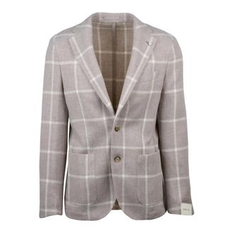 L.B.M. 1911 Blazer Stondato - - Jackets - Herren - Beige - M