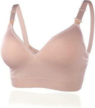 Generic CHJAN Soutien-gorge dallaitement de maternit&eacute; pour femmes allaitantes &agrave; poitrine ouverte v&ecirc;tements de nuit brassi&egrave;re dallaitement sous-v&ecirc;tements confo