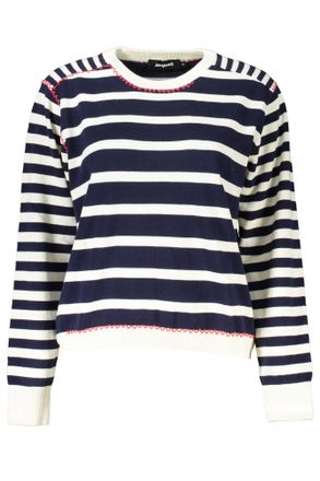Desigual Gestreifter Strickpullover