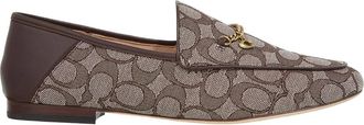 Coach Loafer - Hanna Signature Jacquard Lafer - Gr. 40 (EU) - in Braun - für Damen