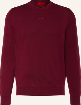 HUGO BOSS Hugo Pullover San Cassius rot