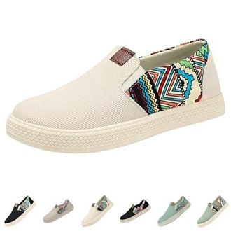 Generic Chaussures de sport pour hommes sans lacets : chaussures de jogging &agrave; enfiler chaussures de course respirantes baskets r&eacute;sistantes &agrave; labrasion chaussu