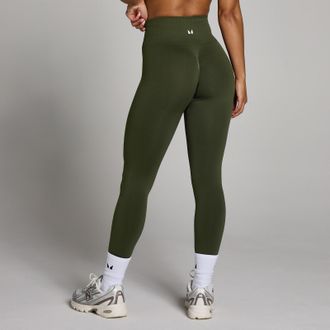 MyProtein Legging sans coutures Tempo MP femme - Vert for&ecirc;t - XS