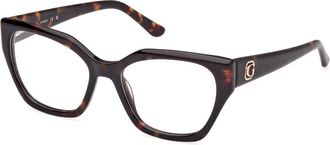 Guess Femme, Accessoires, Brun, Taille: 53 MM Gu50112 Optical Frame