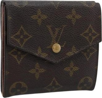 Louis Vuitton Portefeuille Trifold Pre-owned - Femme - Pre-owned - Brun - Taille: ONE Size