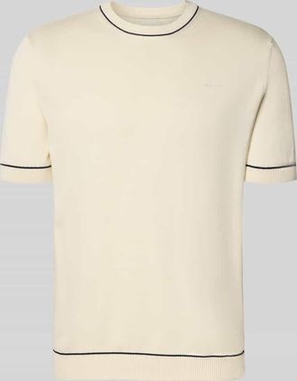 GANT Strickshirt mit Rundhalsausschnitt