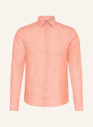 Stenstr&ouml;ms Leinenhemd Slimline Fit orange