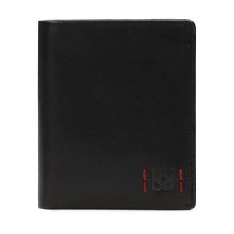 Kazar Klassische Herrengeldb&ouml;rse aus glattem Leder - - Accessories - Herren - Schwarzk - ONE SIZE