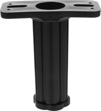 Valiclud Verstellbares Möbelbein Schwarz Höhenverstellbare Tisch Sofaverlängerung Stabile Einfache Montage Möbelstütze für Schrank Tv Bank Bett