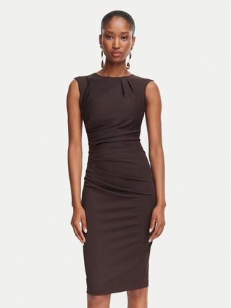 Rinascimento Rinascimento Coctailkleid CFC0130273003 Braun Slim Fit