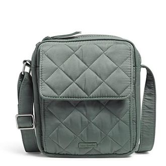 Vera Bradley Performance Twill Small Crossbody Purse, Sac à bandoulière Femme, Feuille dolivier, Taille Unique