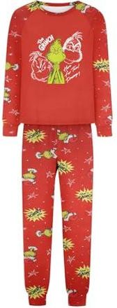 Generic Le Grinch Pyjama Noel Famille De Grinch Enfant Couple The Hiver Adulte Noël Coton Chaud Et Doux Ensembles Garcon Femme Vetement Deguisement Homme Asso