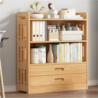 Generic B&uuml;cherregale, B&uuml;cherregale aus Massivholz, Aufbewahrungsregal vom Boden bis zur Decke, Wohnzimmer, Schlafzimmer, Lesen, Aufbewahrungsregal, B&uuml;ro, B&uuml;ch