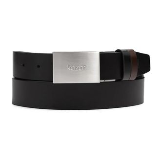 Kazar Doppelseitiges Band mit vollmetallener Schnalle - - Accessories - Damen - Schwarzk - 95 CM