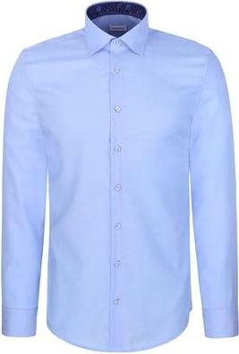 Seidensticker Chemise droite col classique en coton