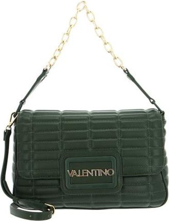 Valentino Quilt Flap Bag M Militare