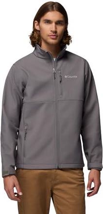 Columbia Veste Softshell Ascender pour homme, Gris City, Medium