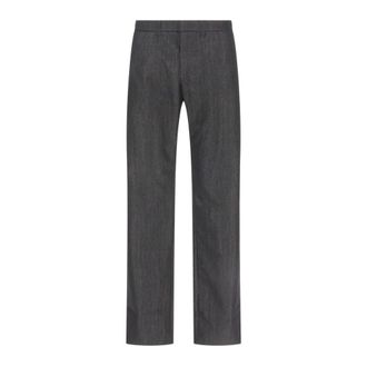 Gucci Baumwollmischung Denim Hose - - Trousers - Herren - Grau - XL