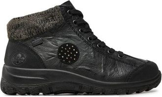 Rieker Schnürschuhe L7110-01 Schwarz