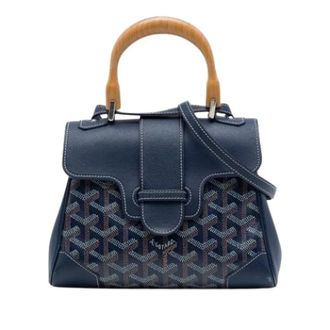 Goyard Pre-owned Mini Goyardine Saigon - - Pre-owned - Damen - Blau - ONE SIZE