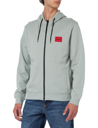 HUGO BOSS Herren Daple212 Sweatshirt, Open Grey74, L EU