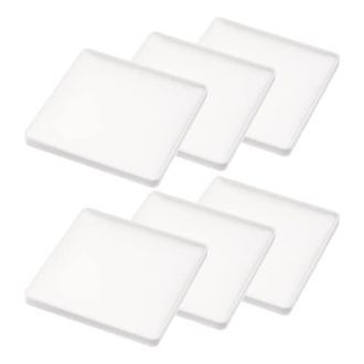 Yamazaki Tableware Yamazaki Home Tower Moderne Tisch-Getränkeuntersetzer (6 Stück) - quadratisch - Silikon