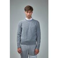Thom Browne Washed Pique Stitch Crew Neck