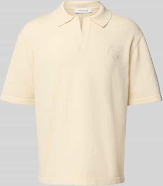 Maison Kitsun&eacute; T-Shirt in Strick-Optik