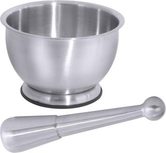 Contacto Edelstahl M&ouml;rser mit St&ouml;&szlig;el