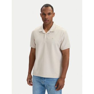 Calvin Klein Jeans Poloshirt LV04RF205G Creme Regular Fit
