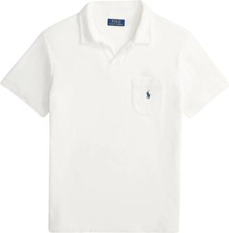 Polo Ralph Lauren Homme, Tops, Blanc, Taille: M Terry Polo