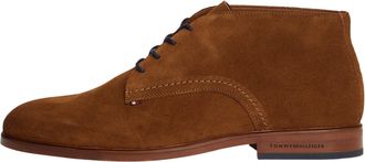 Tommy Hilfiger Herren Derby Schuhe Dress Boot aus Wildleder, Braun (Coconut Grove), 44