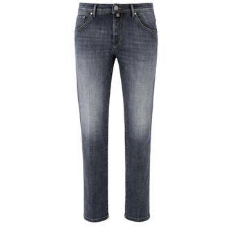 Jacob Cohen Scott Slim Five-Pocket-Hose - - Jeans - Herren - Schwarzk - W35