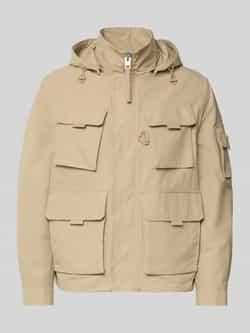 HUGO BOSS Oversized Funktionsjacke mit abnehmbarer Kapuze Modell BALTERO2611