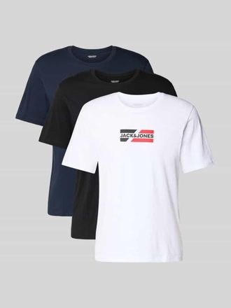 Jack & Jones T-Shirt mit Logo im 2er-Pack