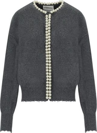 Essentiel Femme, Pulls, Gris, Taille: 36 FR Ideas Cardigan