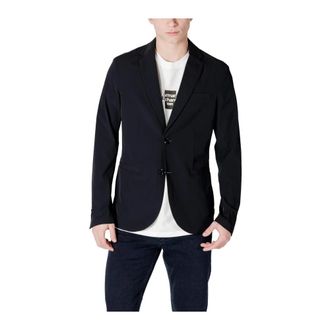A|X Armani Exchange Homme, Vestes, Noir, Taille: XL Blazer crois&eacute;