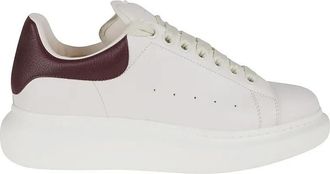 Alexander McQueen Alexander McQueen Low-Top Sneaker - White Oversized Leather Sneakers - Gr. 41 (EU) - in Weiß - für Damen