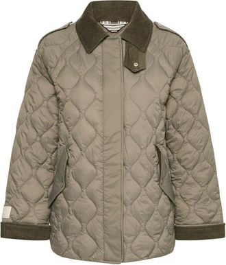 Part Two Femme, Vestes, Vert, Taille: 44 FR Veste Matelassée Smokey Olive